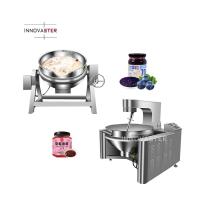 China Industrial Electric Heated Jacketed Kettle 100L for Oil Food Mixing 1-100RPM for sale