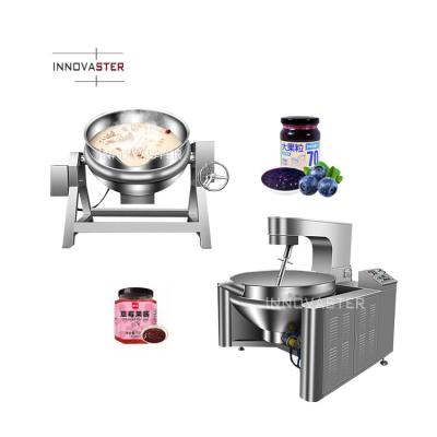 China Industrial Electric Heated Jacketed Kettle 100L for Oil Food Mixing 1-100RPM for sale