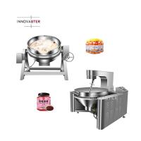 China Function Boiling and Mixing Stainless Steel 304 Jacketed Kettle with Tilting Design for sale