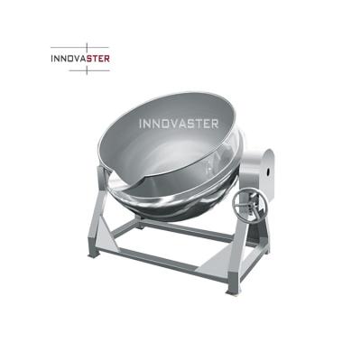 China Stainless Steel Electric Steam Gas Heating Jacketed Kettle 200L for Cooking Jam Sauce for sale