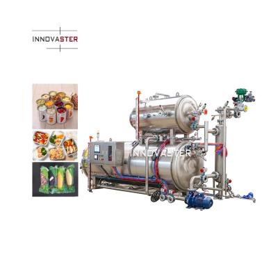 China Electric Heating High Pressure Autoclave Sterilizer Retort 1100x1200x1500mm 121°C for sale