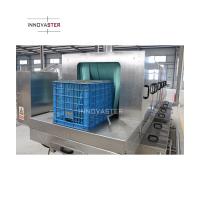 China SUS304 Stainless Steel Fully Automatic High Pressure Basket Washing and Drying Machine 1200mm for sale