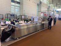 China Industrial Gantry Lift Bubble Fruit Vegetable Cleaning Machine 304 Stainless Steel for sale