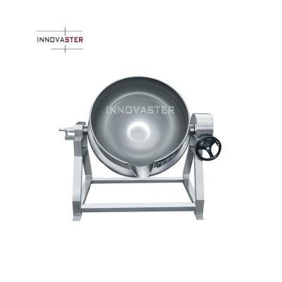 China Automatic Steam Heating Mooncake Stuffing Cooking Mixer Sugar Syrup Boiler Jacketed Kettle for sale