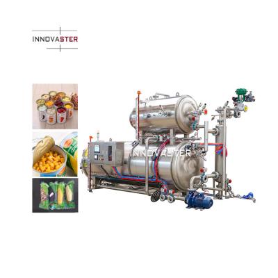 China Physical Sterilization Pet Food Pressure Pouch Autoclave Machine with Remote Control for sale