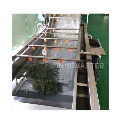 China Water Washing Machine for Air Bubble Vegetable Fruit Potato Cutting and Processing for sale