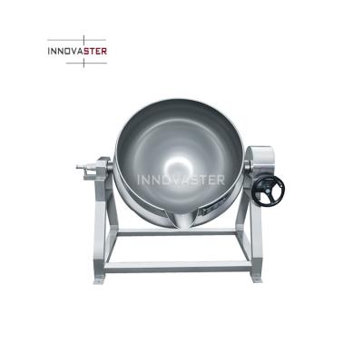 China Industrial Jacketed Kettle for Cake Milk Jam Mooncake Processing Mixing and Cooking for sale
