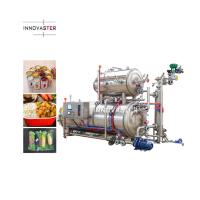 China Spray Type Steam Fish Canned Food Sterilization Autoclave Retort Machine 1100x1200x1500mm 121°C for sale