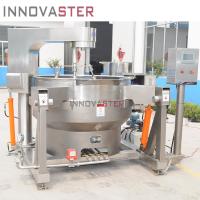 China Industrial Jacketed Kettle 100L-500L Steam Electric Oil Cooking Mixer Pot with Agitator for sale