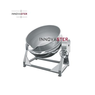 China Gas Heating Jacketed Kettle for Curry Paste Making 200L Vegetable Processing Cooker for sale