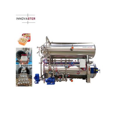 China 2100 kg Full Automatic Canned Tuna Steam Sterilizer Autoclave Retort 121°C for sale