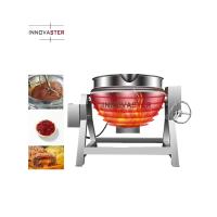 China Electric Steam Cooker Jacketed Kettle 100L for Commercial Boiling and Mixing for sale