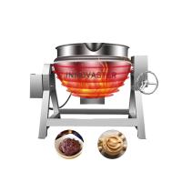 China Food Processing Machinery Automatic Stirring Double Tilting Pot with Stainless Steel 304 for sale