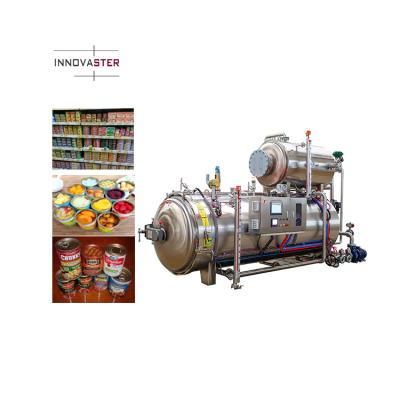 China Food Packing Processing High Temperature Water Spray Laboratory Retort 121°C Sterilizer for sale