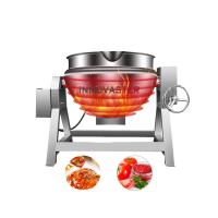 China Vegetable Processing Plant Application Steam Pot Mixer for Soups and Jam Pastries Cooking for sale
