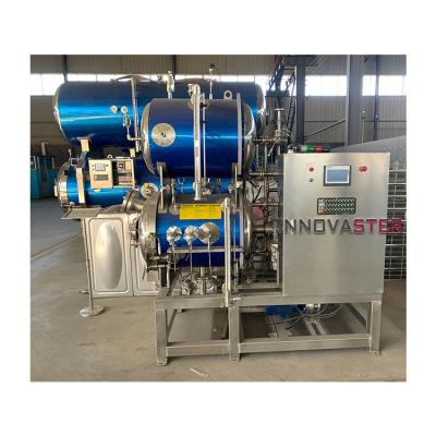 China Stainless Steel Food Sterilizer Autoclave Retort Machine 2100 KG 121°C for sale