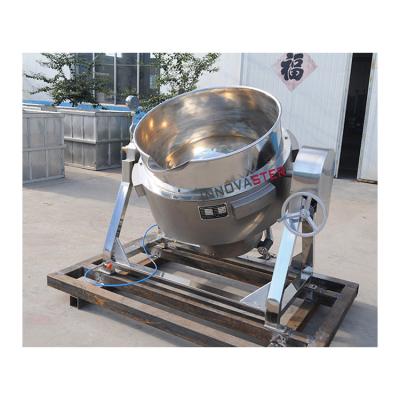China Industrial Electric Kettle 200L for Curry Paste Making with Stainless Steel Jacket for sale