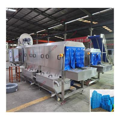 China Fast Operation Industrial Washing Machine for Heated Water Spray Container Cleaning for sale