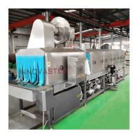 China SUS304 Stainless Steel Industrial Pallet Washer 1200mm for Cleaning Polypropylene Containers for sale