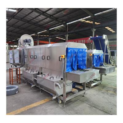 China Automatic Commercial Plastic Molds Pallet Chocolate Baking Tray Trolley Washing Machine 220V for sale