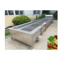 China SUS304 Stainless Steel Belt Rotor Cage Washing Machine 512 kg for Fruit Vegetable Ginger for sale