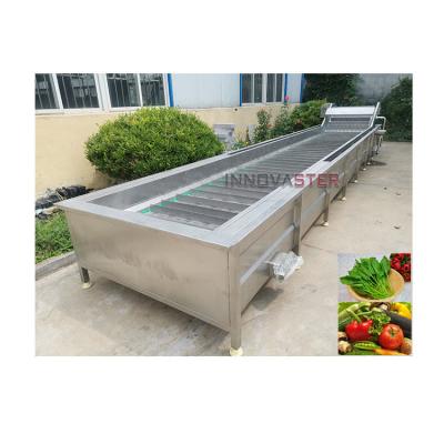 China SUS304 Stainless Steel Belt Rotor Cage Washing Machine 512 kg for Fruit Vegetable Ginger for sale