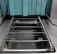 China High Pressure Water Spray Dessert Molds Continuous Washing Machine Customized for You for sale