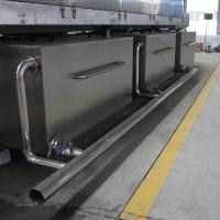 China High Pressure Water Spray Dessert Molds Continuous Washing Machine Customized for You for sale