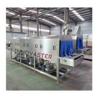 China Industrial Stainless Steel Basket Crate Washer 2021 Model 1200mm Width for sale