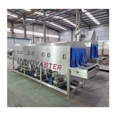China Industrial Stainless Steel Basket Crate Washer 2021 Model 1200mm Width for sale
