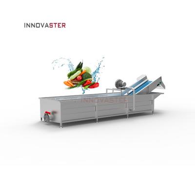 China Industrial Bubble Tomato Washing Line Drying Machine for Corn Fruit Vegetable Onion for sale