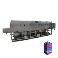China Fully Automatic SUS304 Stainless Steel Industrial Tray Washing Machine for Plastic Baskets for sale