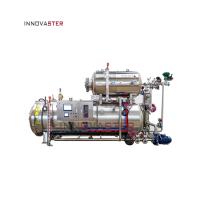 China 2100 kg High Pressure Spray Sterilization Retort Machine for Canned Porridge Meat Pouch 121°C for sale