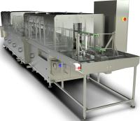 China Farm Food Tray Washing Machine SUS304 Stainless Steel Baskets 650 KG Capacity for sale