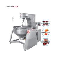 China Automatic Tilting Planetary Food Processing Machine with Stirrer 200L Heating System for sale