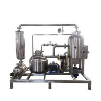 China Steam Heating Medium Deep Vacuum Fryer 960L Oil Tank for Banana Apple Potato Chips for sale