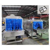 China Industrial Plastic Crate Washing Machine 215 KG Capacity Fast Operation Manufactory Direct for sale