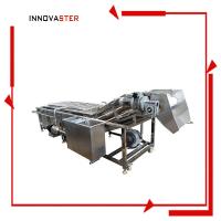 China Industrial Potato Cleaning Machine 304 Stainless Steel Fruit Vegetable Washer 2mm Thick for sale