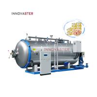 China Horizontal Water Bath Sterilization Machine 1200mm Diameter 0.35MPa Retort Autoclave for sale