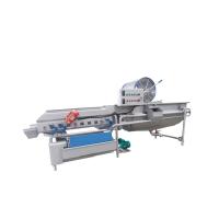 China 6000x1400x2400mm Industrial Washing Tunnel for Fruit Vegetable Cleaning Beverage Processing for sale