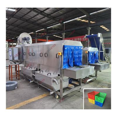 China 2021 Industrial Automatic Plastic Trays Washing Machine with Fast Operation for sale