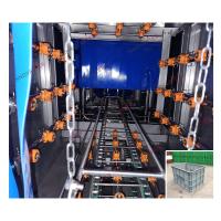 China 215 kg Silver Industrial Plastic Basket Pallet Tray Washing Tunnel Machine SUS304 for sale