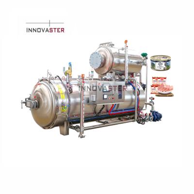 China Multifunctional Steam Sausage Pouch Retort Machine for High Temperature Sterilization for sale