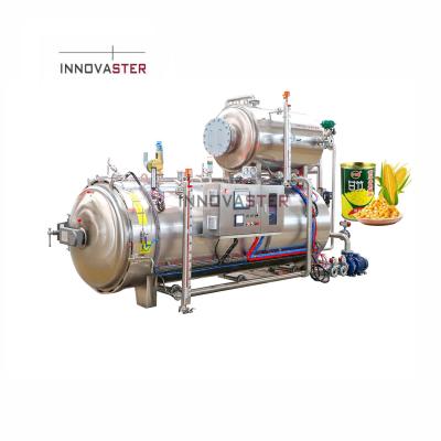 China CE Certified Double Door Autoclave Sterilizer 121°C Stainless Steel Pet Food Retort for sale