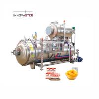 China 304 Stainless Steel Food Sterilizer Autoclave Retort Machine 1200mm Diameter 0.35 MPA for sale