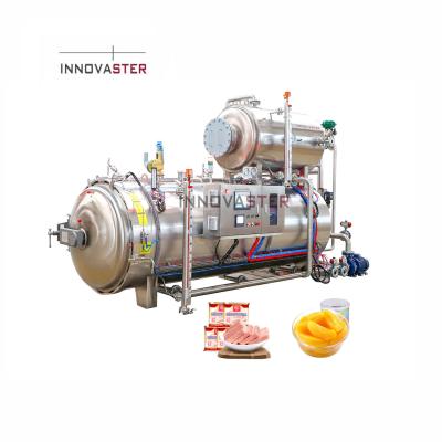 China 304 Stainless Steel Food Sterilizer Autoclave Retort Machine 1200mm Diameter 0.35 MPA for sale