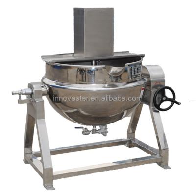China Biryani Cooking Mixer Kettle 200L with Electric or Steam Heating Option for sale