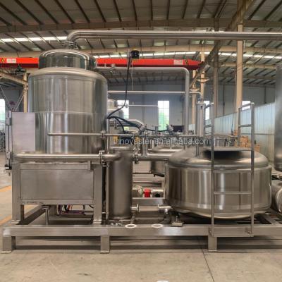 China Industrial Vacuum Fryer Machine for Vegetable and Fruit Chips 150-180kg Batch for sale