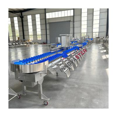 China Automatic Chicken Feet Weight Grading Machine 2500W 50-5000g Sorting Accuracy 1g for sale