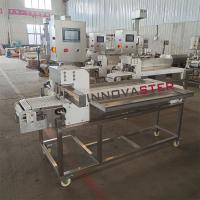 China Industrial Automatic Meat Skewer Machine 2400-7200 pcs/h Stainless Steel Kebab Forming for sale